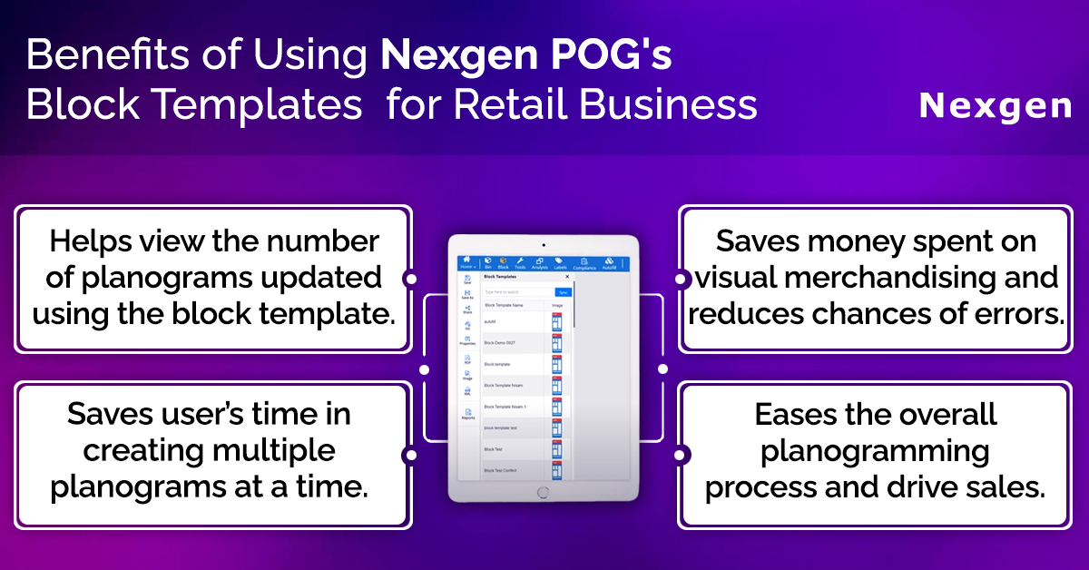 How Nexgen POG’s Block Template can Edit Multiple Planograms in a ...