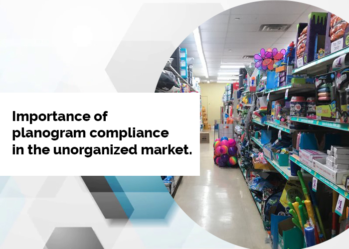 Importance of planogram compliance in the unorganized market